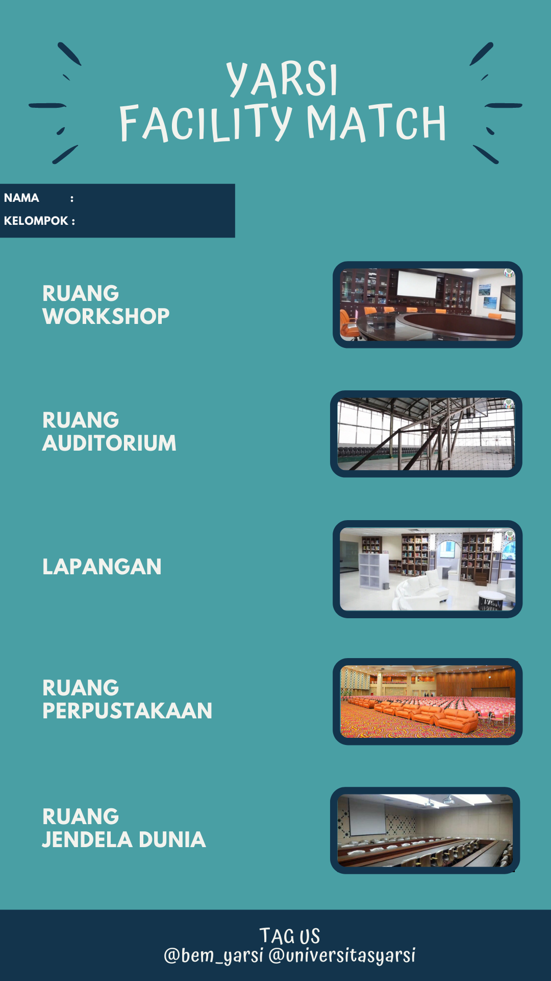 univ.pkkmb.2021: YARSI FACILITY MATCH | LAYAR